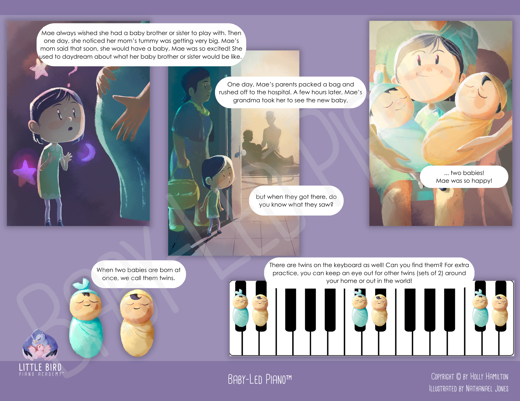 Baby-Led Piano™ Downloads The Story of Mae – Little Bird Piano Academy
